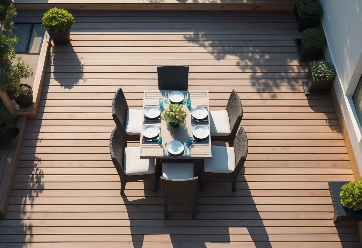 What Deck Width Fits A Standard Six-Person Dining Set Comfortably? - GV ...