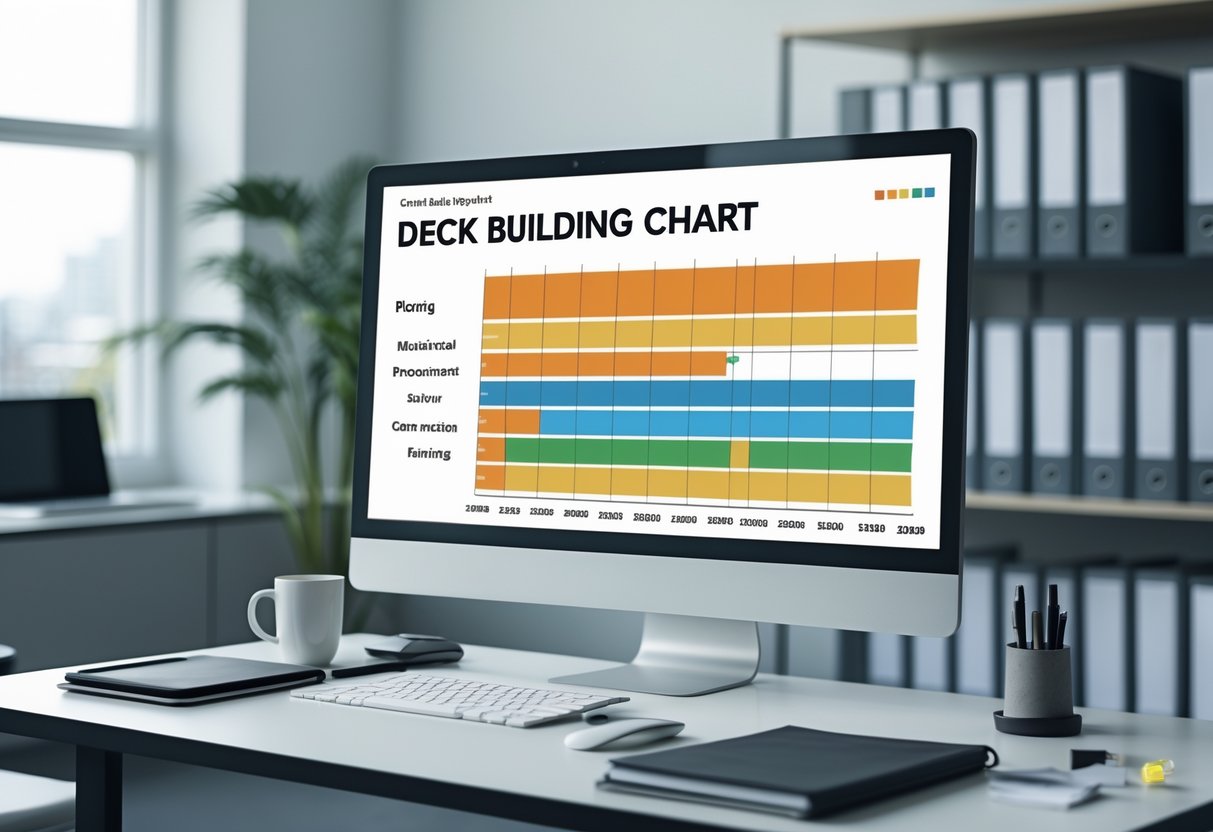 How To Read A Gantt Chart For Your Deck Build Timeline? - GV Decks