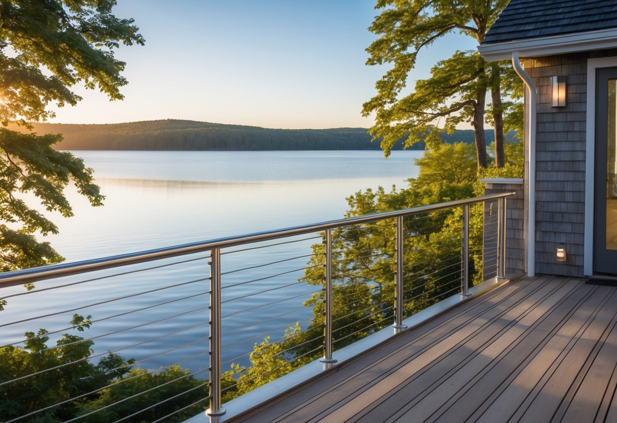 What Are The Benefits Of Cable Railings For Lake-View Cottages? - GV Decks