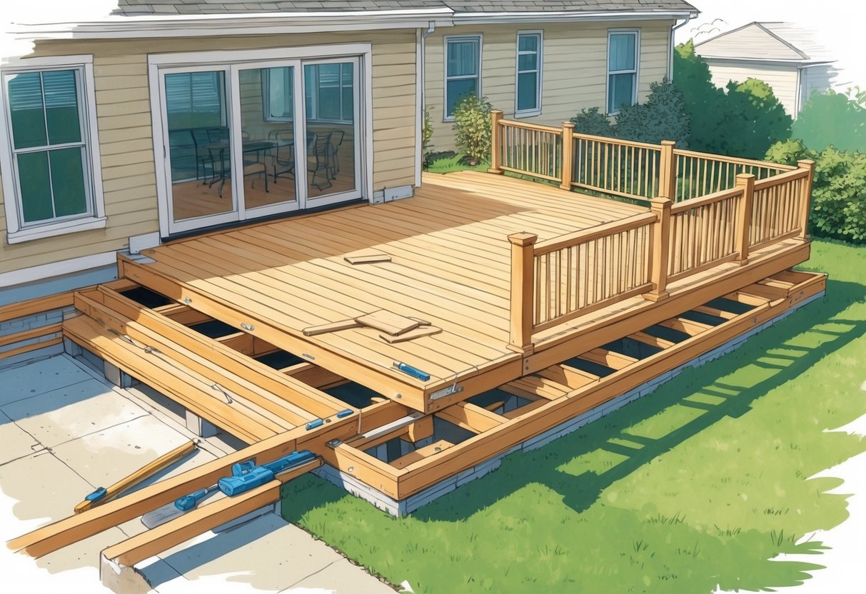 Extending an Existing Deck: Re‑Using Footings, Upgrading Structure ...